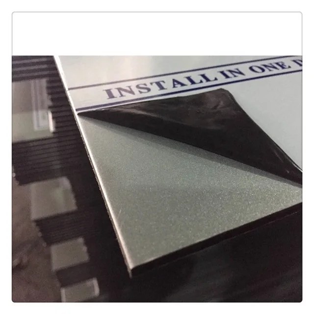 Silver Color Aluminum Composite Panels for Indoor Cladding