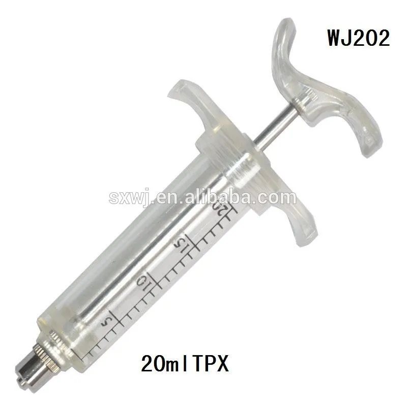 50ml Veterinary Plastic Syringe - Precision & Durability