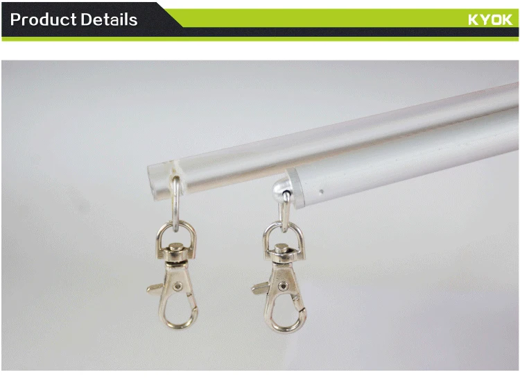 Kyok Fancy Aluminum Alloy Curtain Pull Stick For Heavy Drapery Curtain ...