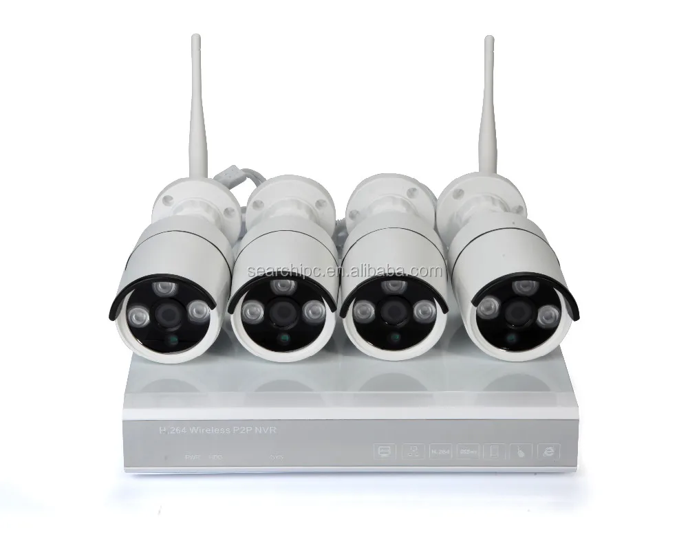 Wireless Wifi Ip Camera With Micro Sd Card Slot,Cctv Camera Over 100m ...