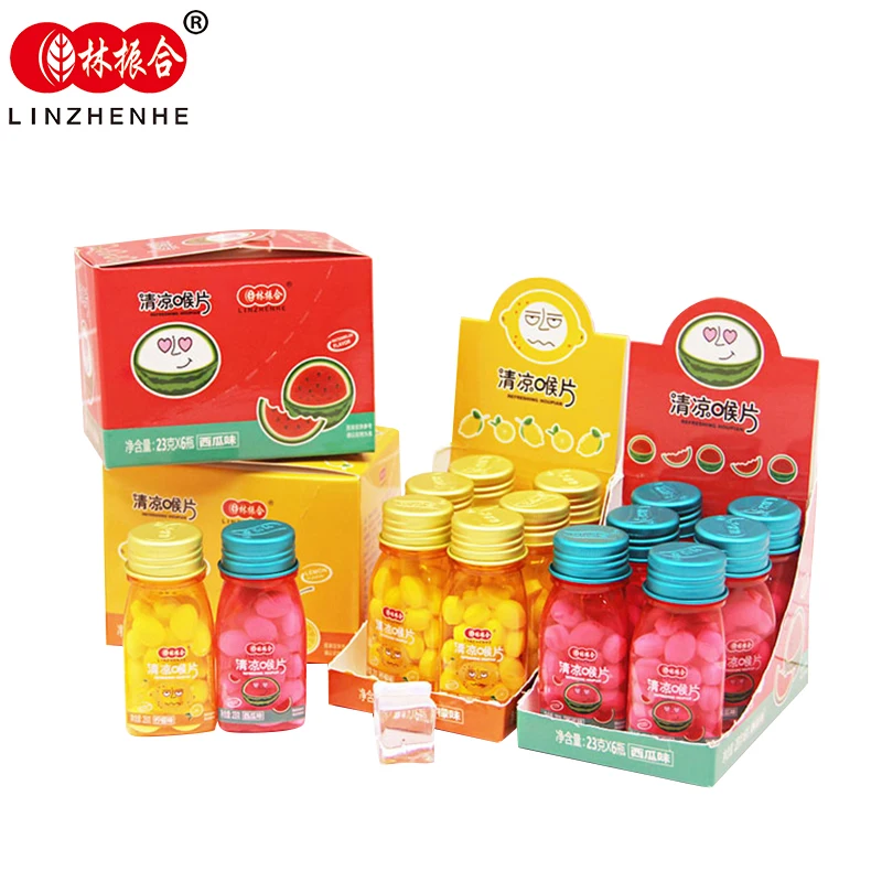 Fresh Cool Mint Pressed Tablet Candy - Sugar Free Hard Candy