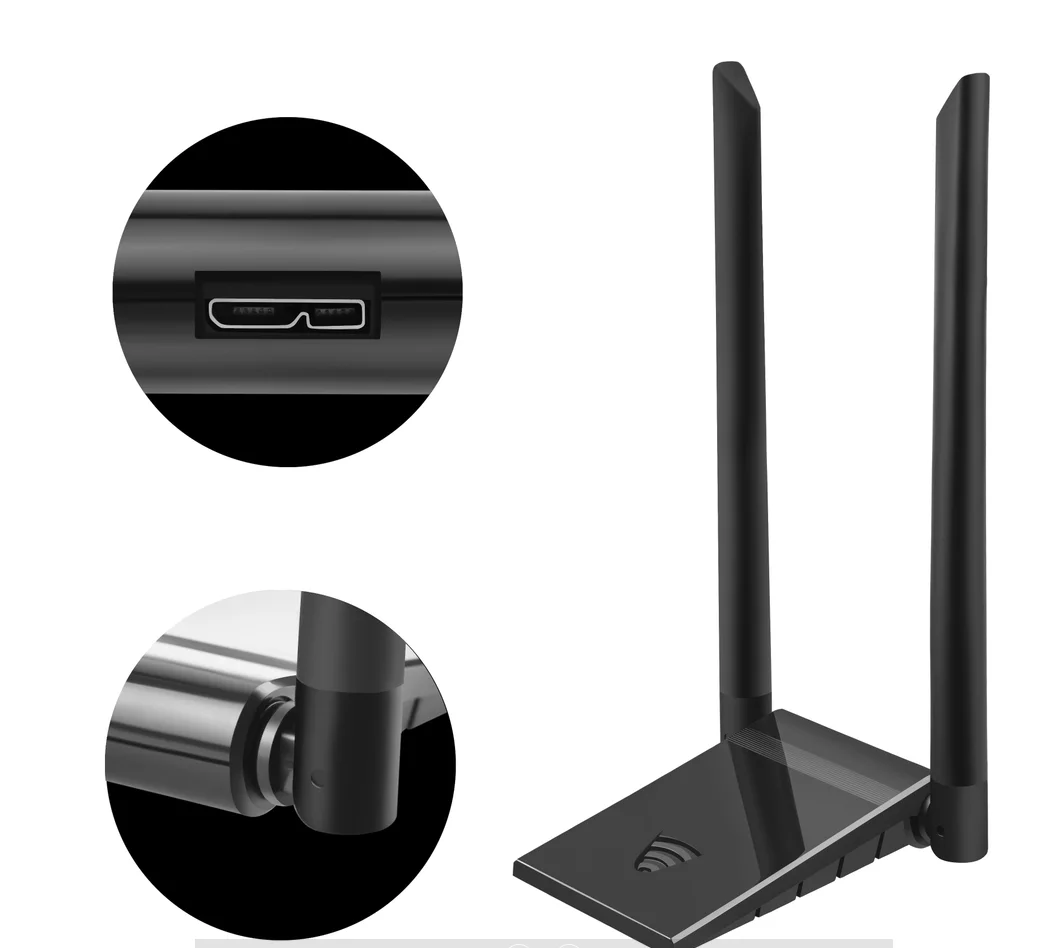 Dual Band 1200mbps Realtek RTL8812BU Wifi Adapter USB Dongle