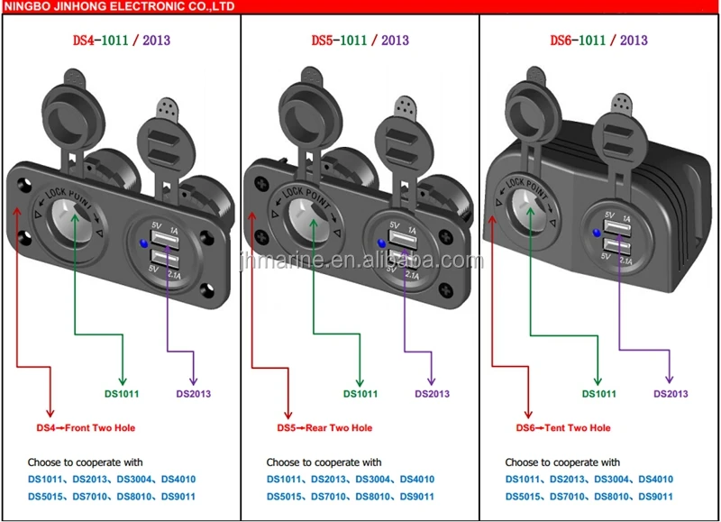 Bus/metro/coach 24v Usb Outlet With Mounting Bracket - Buy Usb Outlet ...