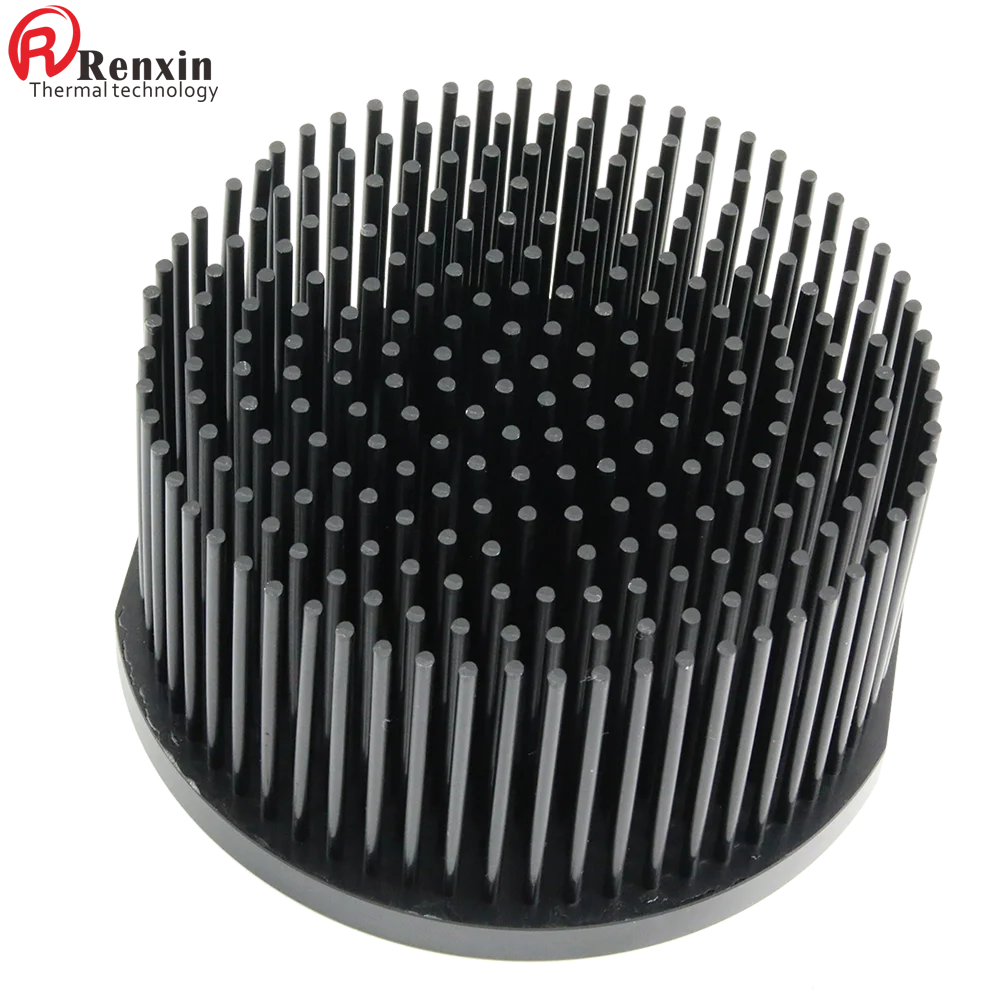 Anodized Aluminum Radiator Pin Fin Heatsink High Power Led Lights Heat ...
