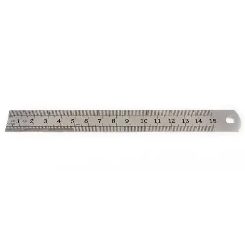 Buy 24 Stainless Steel Measuring Scale Ruler with Conversion Table ...