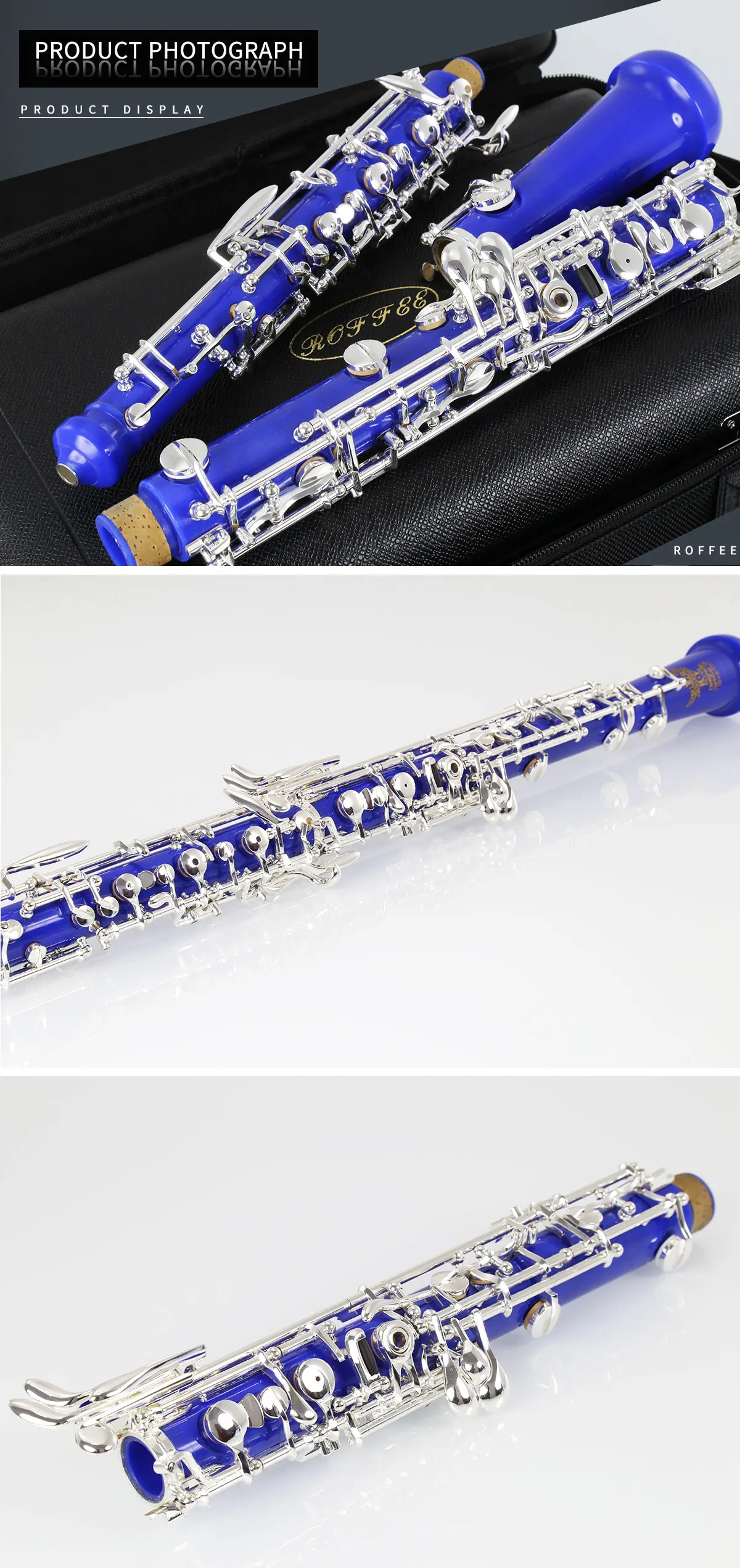 Roffee V6 Professional Performance Level Blue Abs Body Silver Plated ...