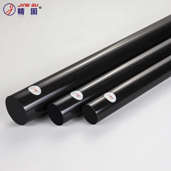 High Density Engineering Plastic Black Nylon Round Bar Stock - Buy ...