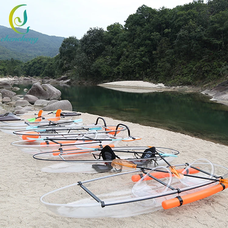 Cc High Quality Plastic Clear Rowing Boat For Sale Make By Pc - Buy ...