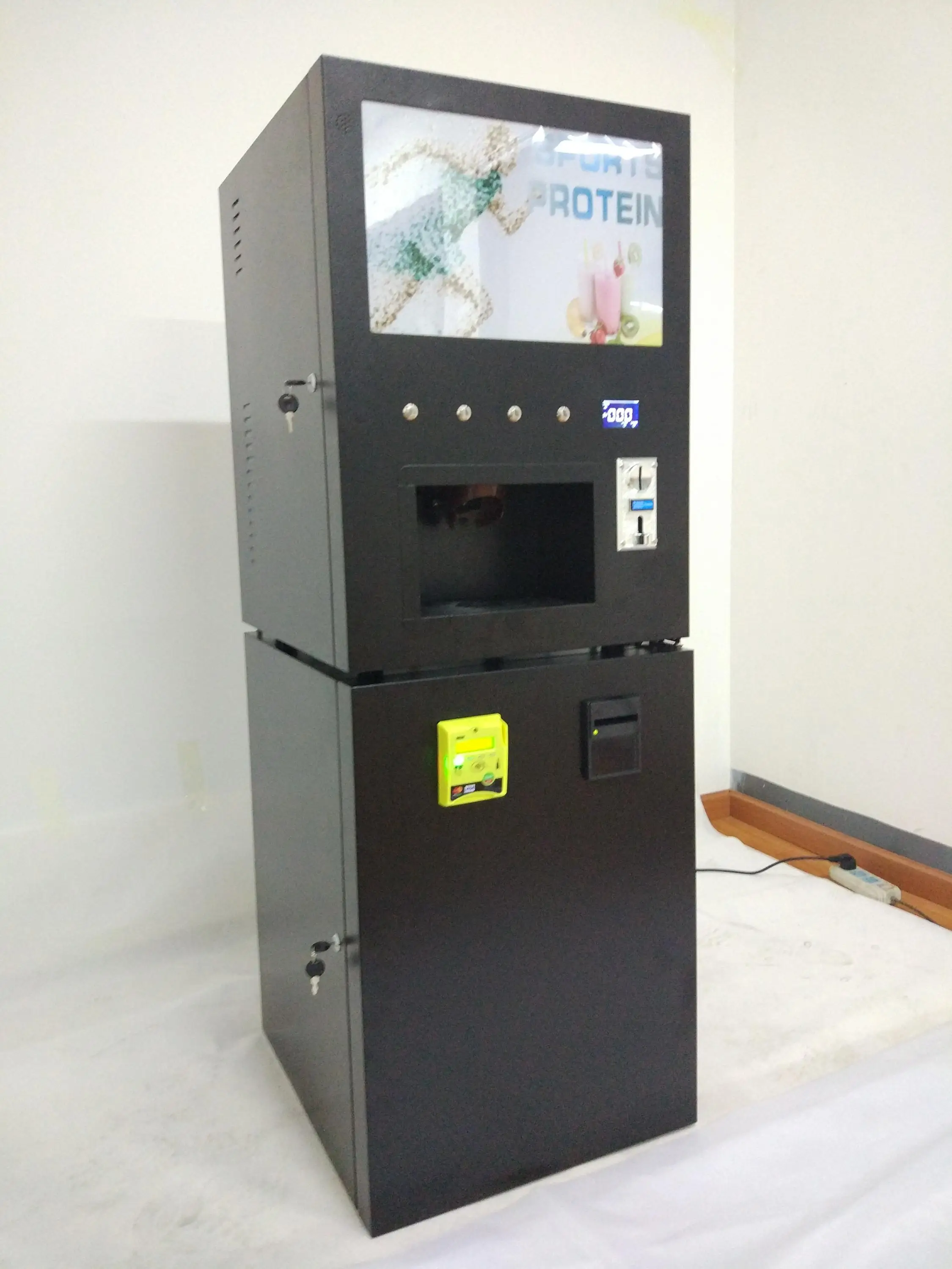 Protein Shake Vending Machine With Coin/bill Operator/card Reader Video ...