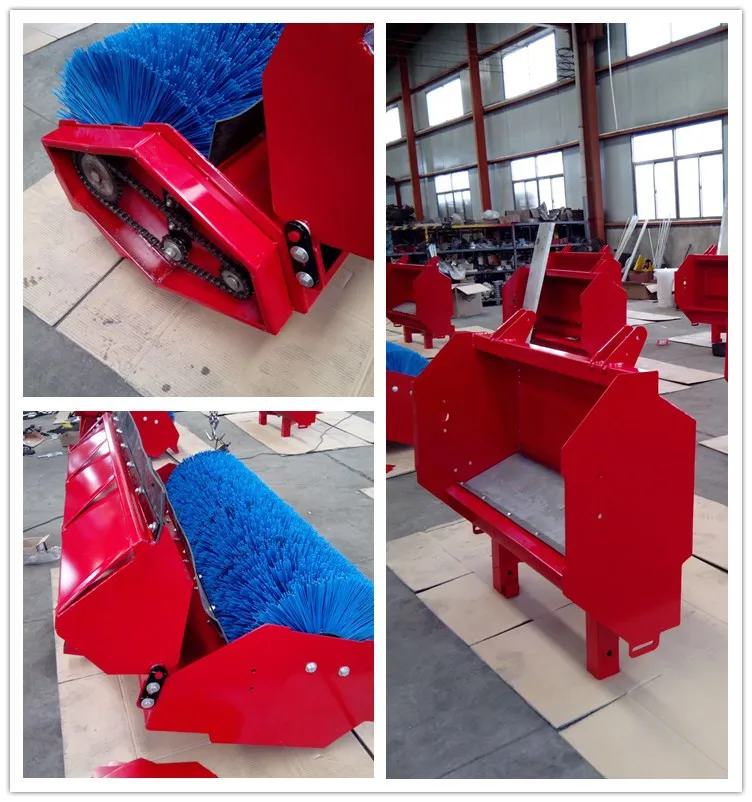 Farm 3 Point Hitch PTO Drive Tractor Street Sweeper Road Sweeper with CE