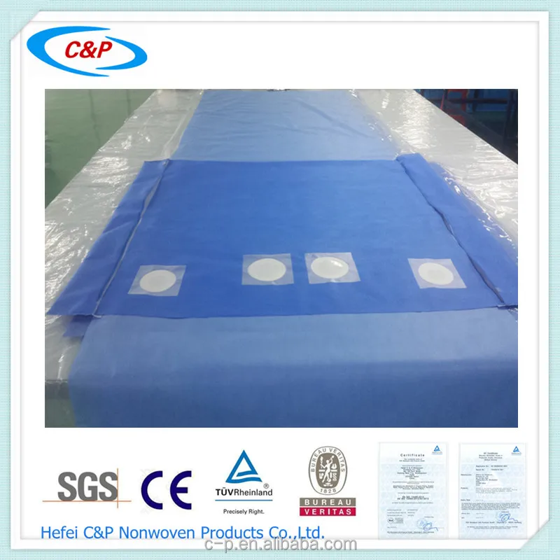 Medical Angio Adhesive Hole Drape With 3m Film - Buy Angio Hole Drape ...