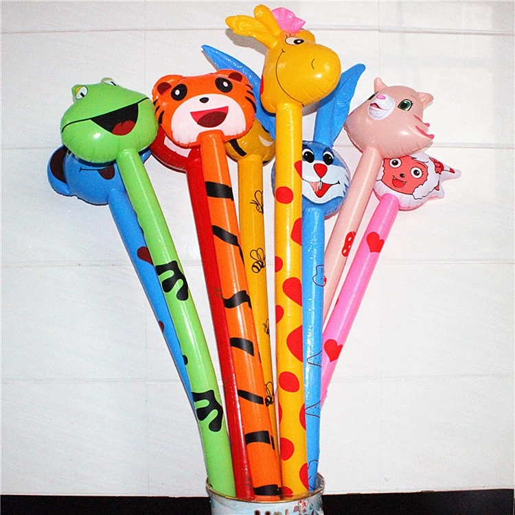 Wholesale PVC Children's Inflatable Toys - Animal Sticks