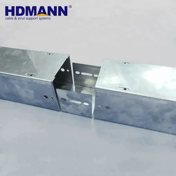 Ventilated Slotted Cable Trough Tray Raceway - Buy Cable Trunking,Cable ...