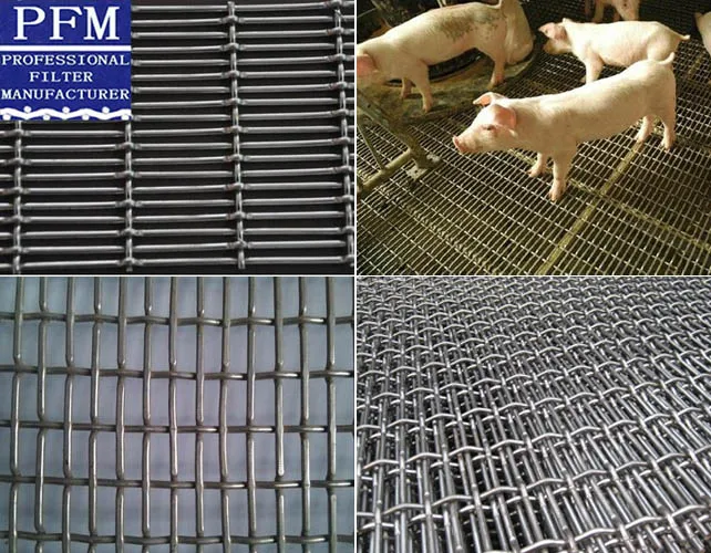Raising Pigs Steel Crimped Wire Mesh Pig Bed - Buy Pig Steel Woven ...
