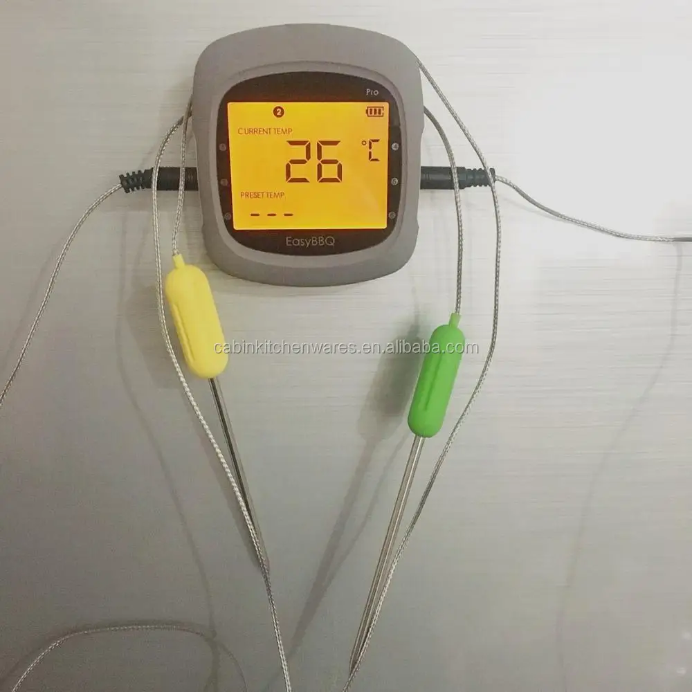 Chugod Pro Thermometer - 6 Channel Bluetooth BBQ Thermometer