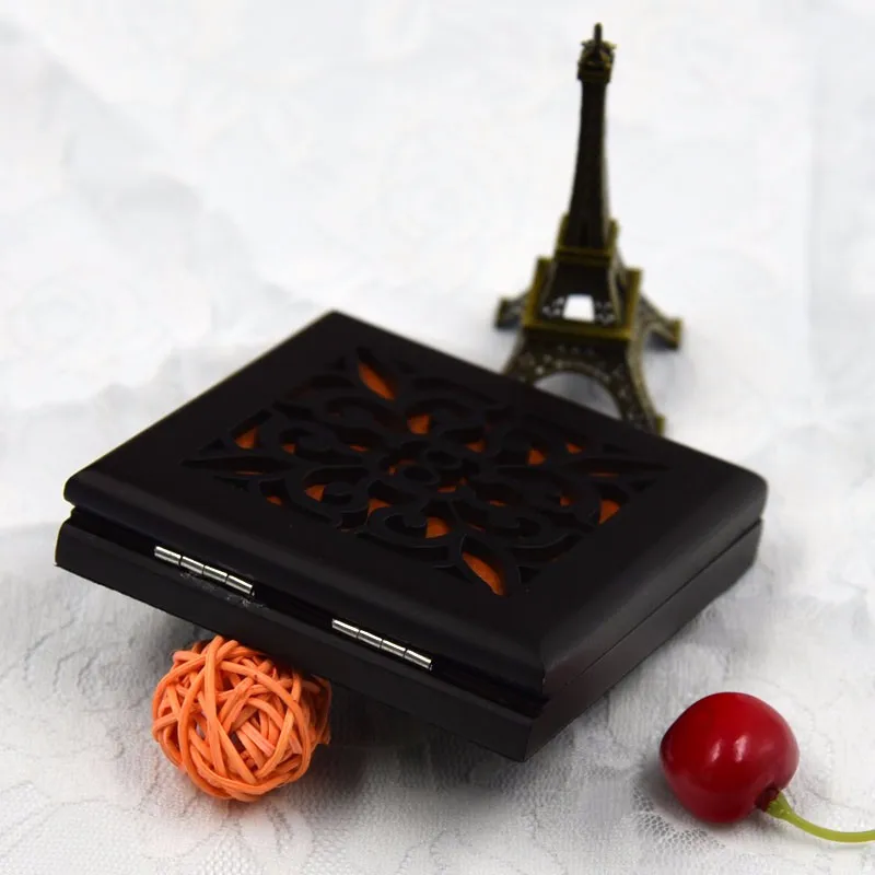 Nature Wooden Hollow Box,Engraved Hollow Box,Carved Lid Wooden Box ...