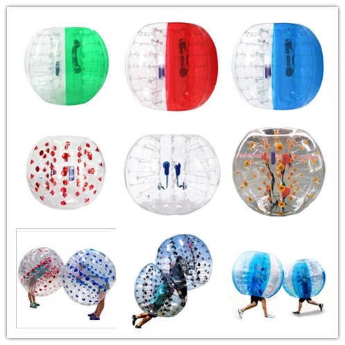 Human Knocker Bubble Soccer Football Transparent PVC Inflatable Bumper ...
