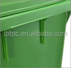 China 360 liter garbage bin with wheels and 360 liter big size plastic ...