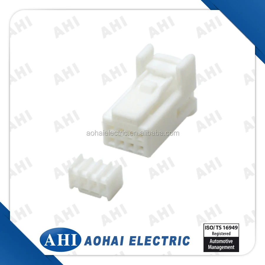 (1379659-5) 8 Pin Female White Plastic Electrical Connector,Auto Pbt ...