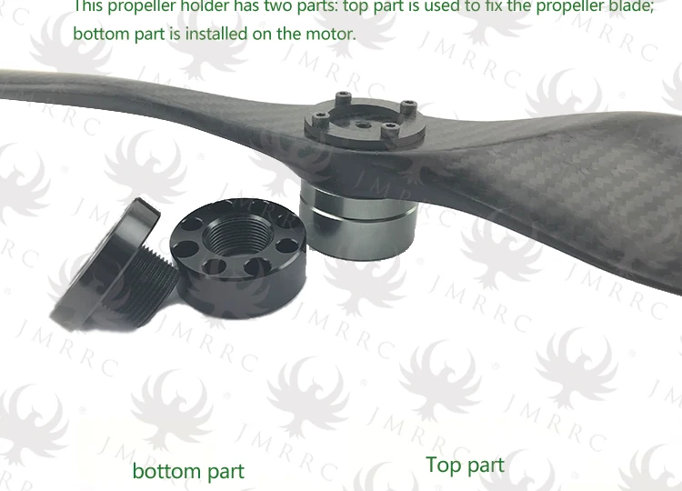 Jmrrc Aluminum Alloy Quick Release Propeller Holder Adapter Cw/ccw For ...