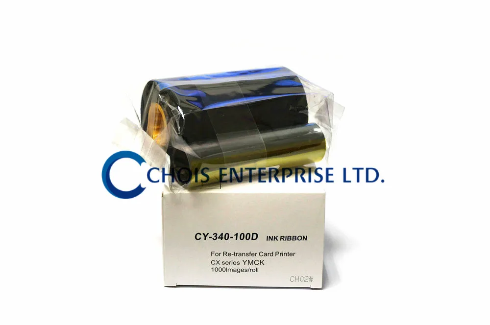 オリジナルJVCカードプリンターCY-340-100D YMCKリボン & CY-3RA-100リトランスファーフィルム| Alibaba.com