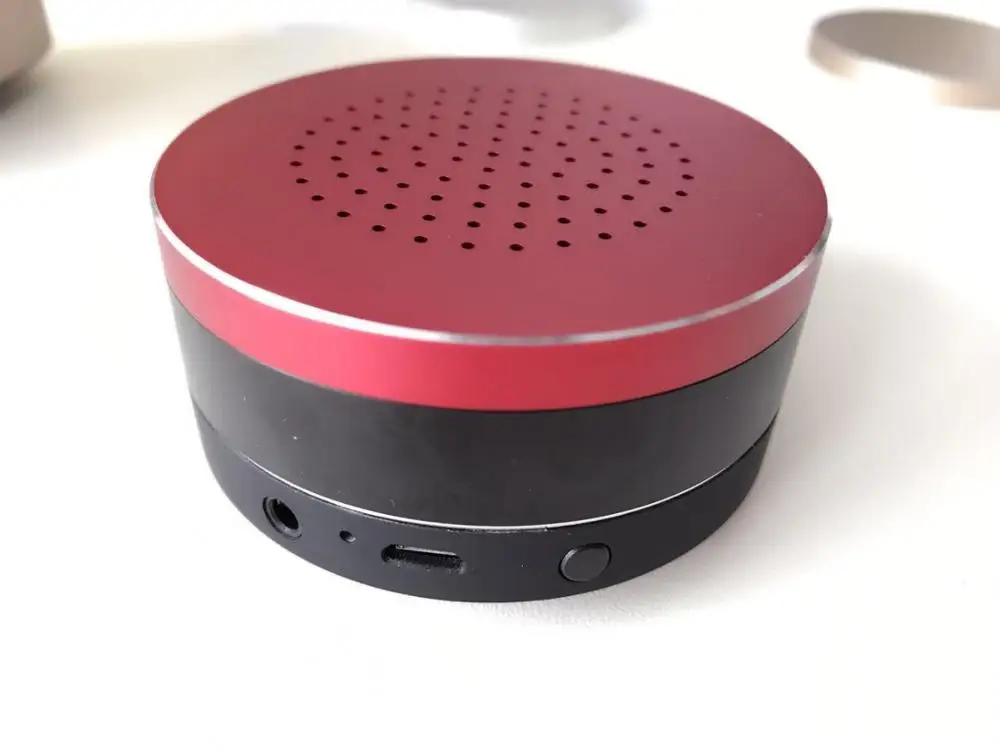 Vibration Omni Directional 360 Mini Portable Speaker,That Uses Surface ...