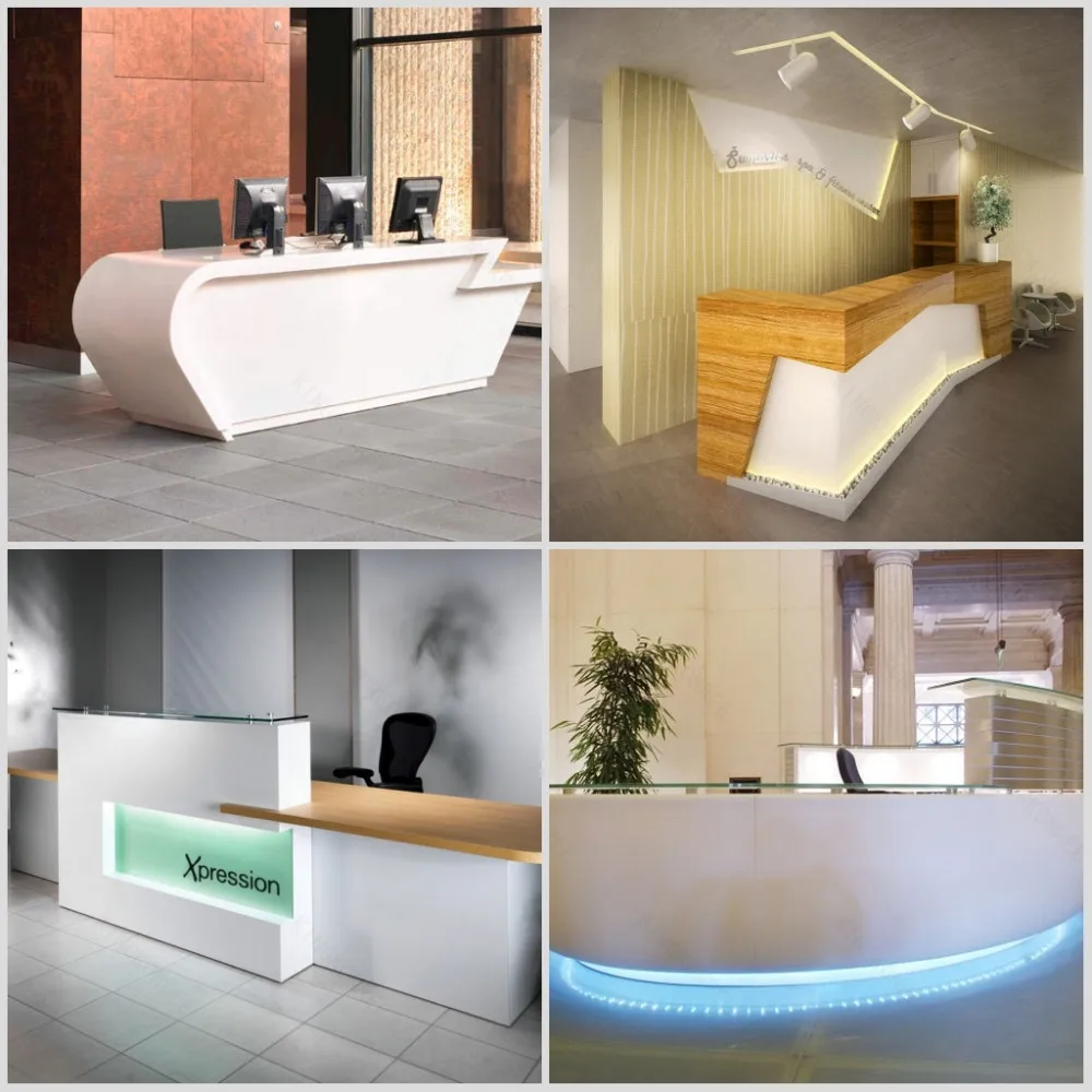 Hotel/bank/office Reception Desk Counter - Buy Bank Reception Desk ...