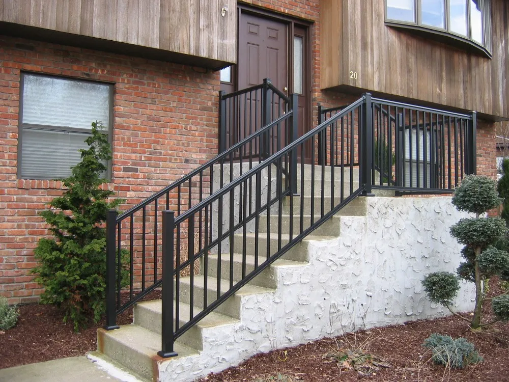 Removable Folding Stair Handrail With Post Cover - Buy Folding Handrail ...