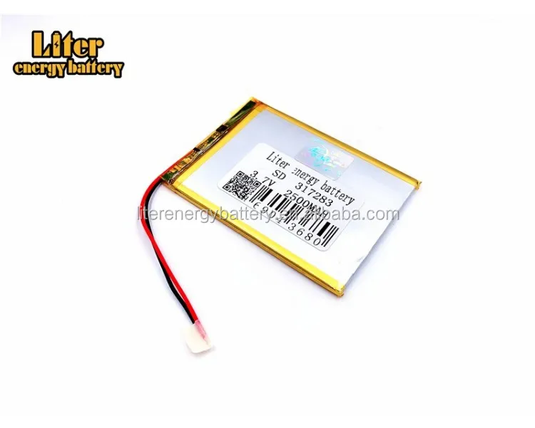 Polymer Lithium Battery 3.7v 317283 307080 307585 2500mah Can Be ...