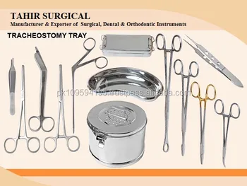 Tracheostomy Tray/dissecting Set/all Kinds Of Vascular Surgical ...