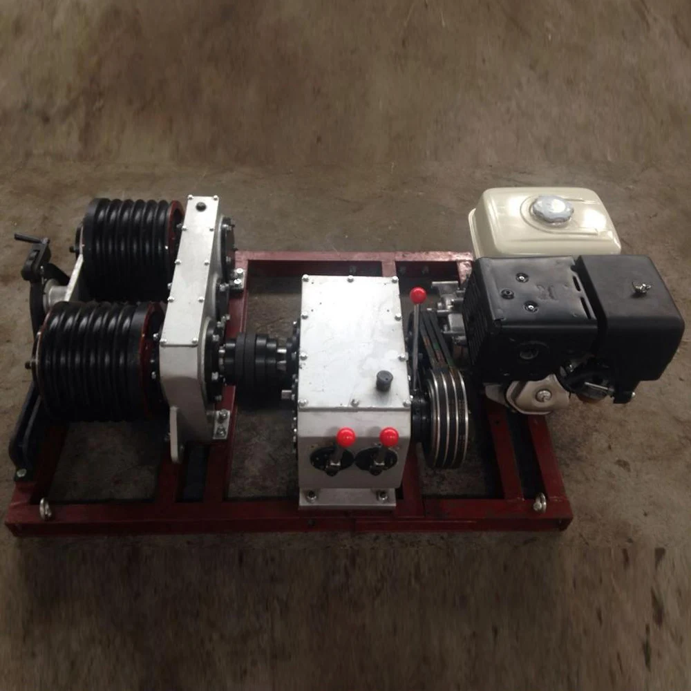 Top Selling Products Double Capstan 5t Cable Pulling Winch / Zjm-5sq ...