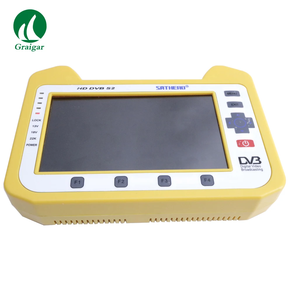 Sh-900hd Satellite Meter Finder Compatible With Dvb-s/dvb-s2/cbs Mpeg-4 ...