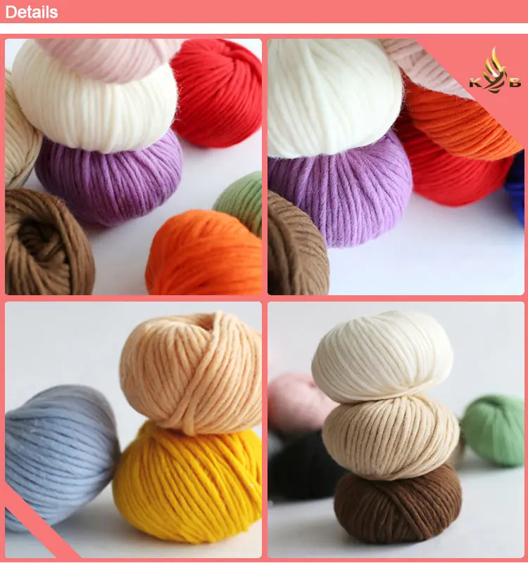 Super Soft Colored Chunky Wool Acrylic Blend Fancy Roving Iceland Yarn ...