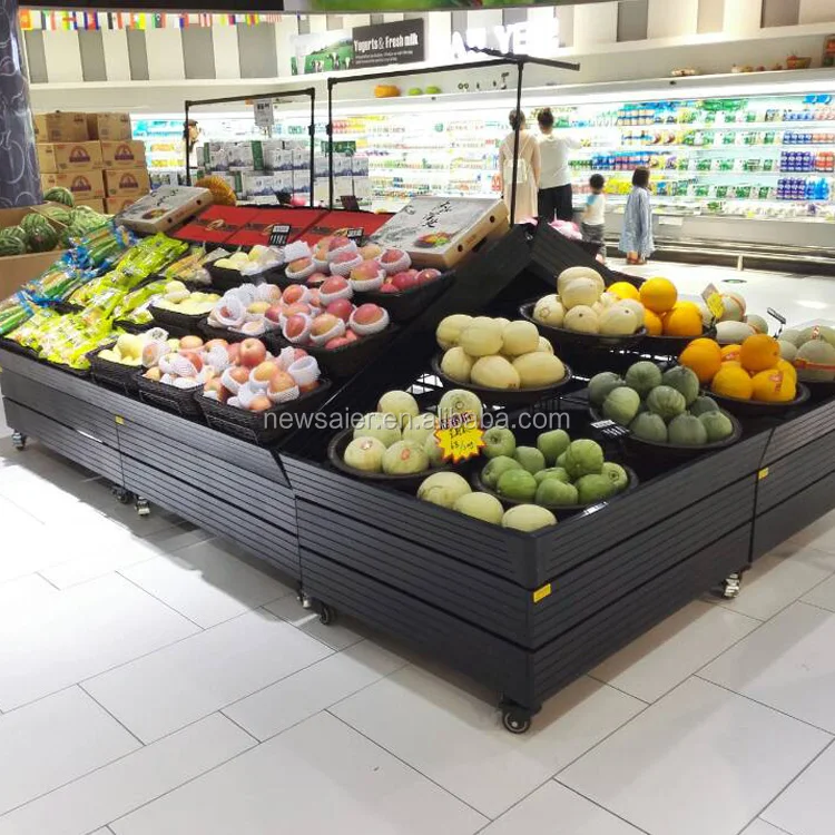 Supermarket Dan Toko Rak Display Untuk Sayur Dan Buah - Buy Sayuran ...