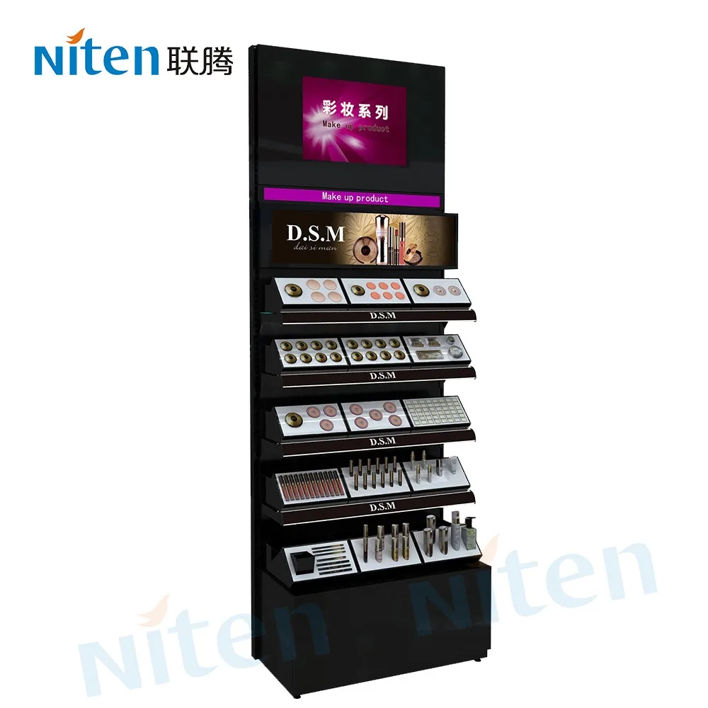 Makeup Cosmetic Display Stand Cosmetic Display Rack Stand For Sales ...