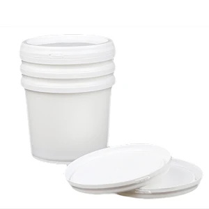 Food Grade 1 Liter Plastic Pail With Lid - Buy 1 Liter Plastic Pail ...