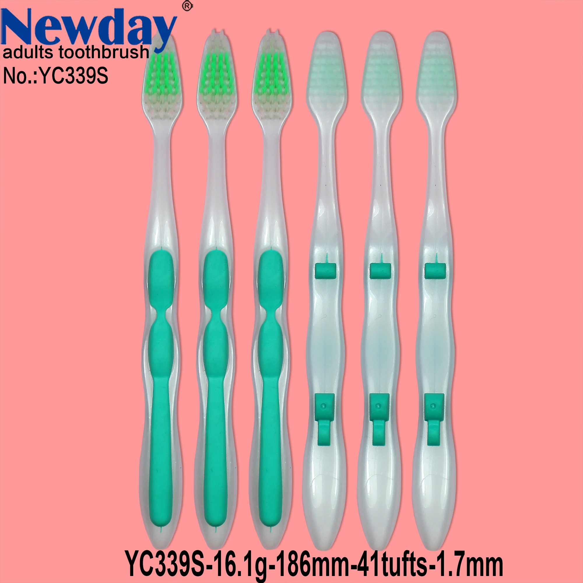 Adult Hot-selling And Cheap Toothbrush With Medium Nylon Bristle For ...