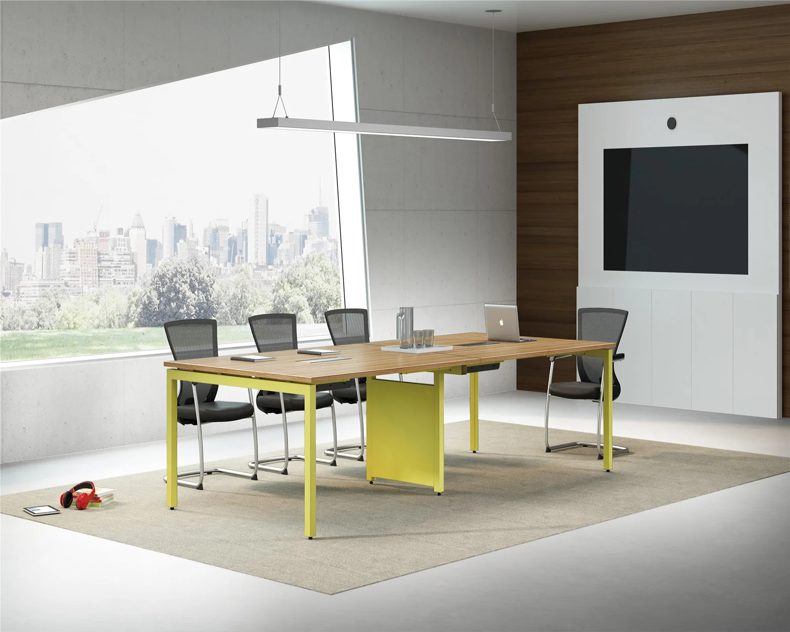 Modern Design White Small Office Meeting Room Table