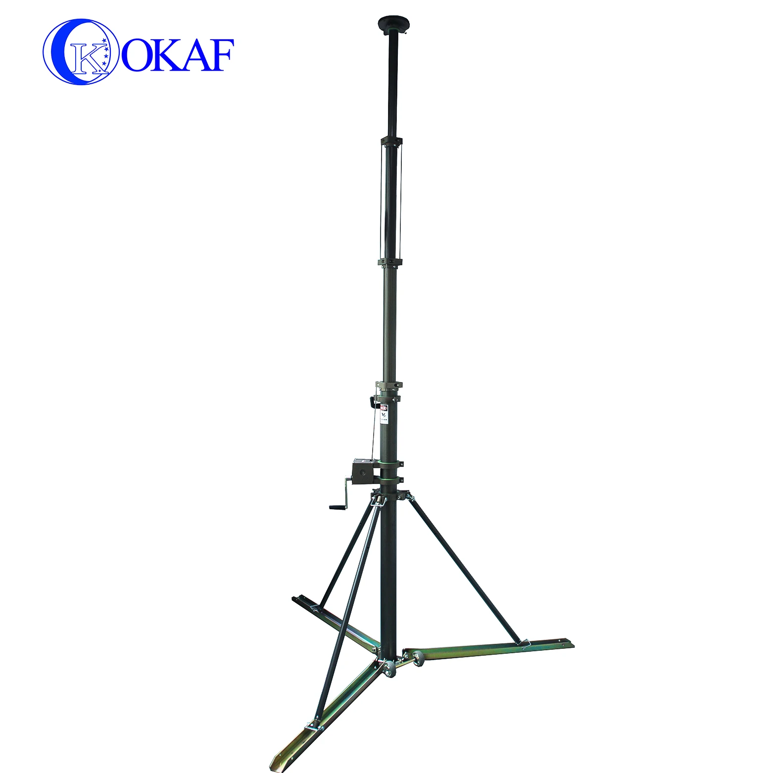 Manual Telescopic Mast for Vehicle-Mounted CCTV Camera, Aluminum Alloy ...