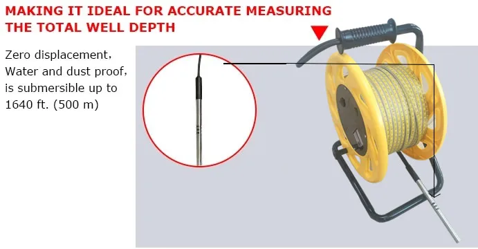 Deep Well Borehole Water Level Sensor - Reliable & Accurate