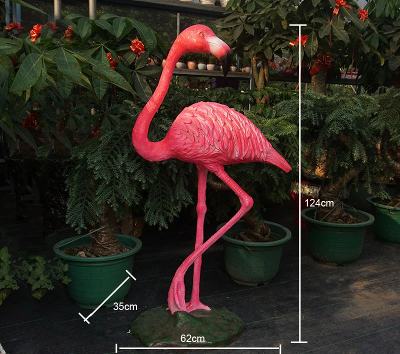Flamingo Sculpture Life Size Garden Flamingo Statue - Buy Garden ...