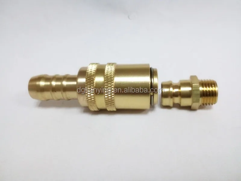 Mould Water Cooling Hasco Brass Quick Connect Couplings - Buy Brass ...