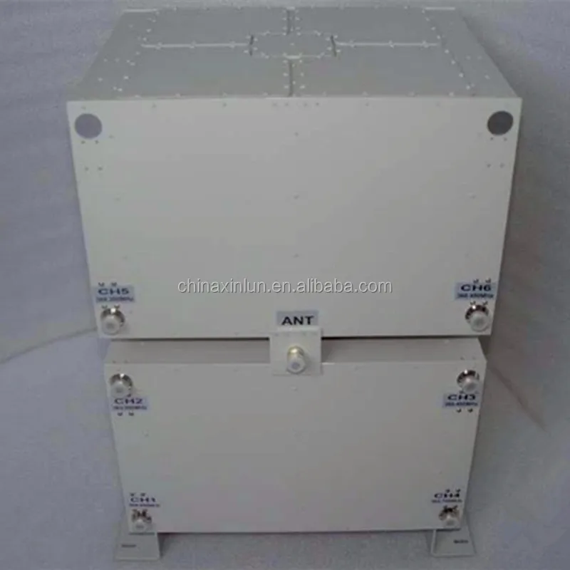 High Performance UHF 8 Channel RF Combiner for Radio Repeater