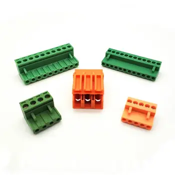 5.08mm 7.62mm Male And Female Low Voltage Pluggable Terminal Block ...