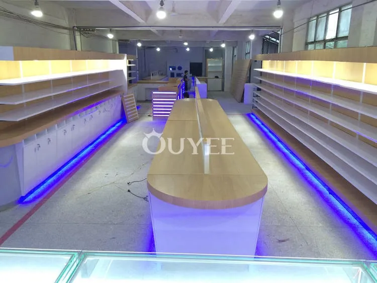 Customized Retail Modern Showroom Display Furniture Computer Shop ...