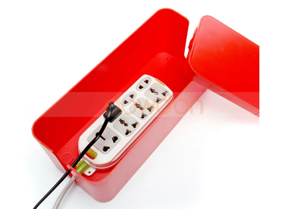 Cable Management Boxes Organizer Large Storage Holder For Desk Tv ...