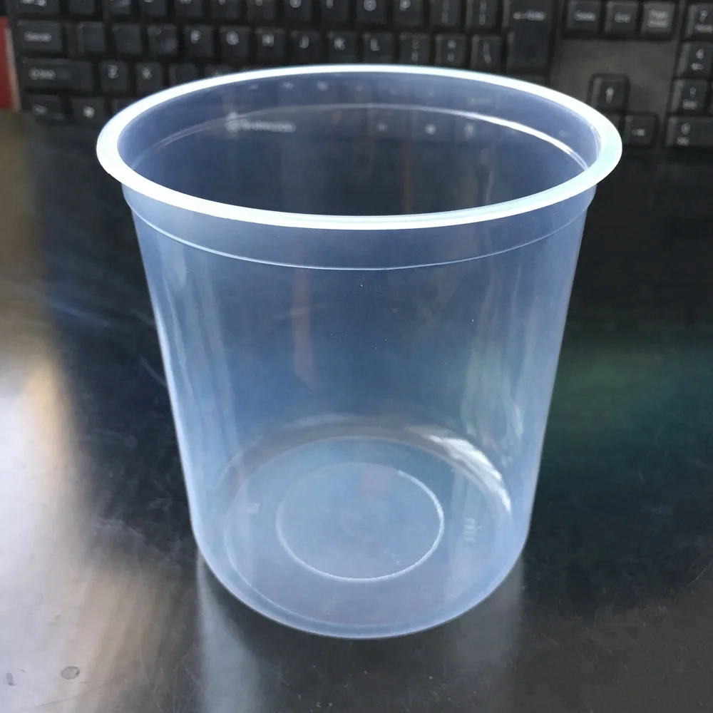 Disposable 600 Ml Inside Liner Ldpe Clear Cup/ Pe Clear Cup For ...