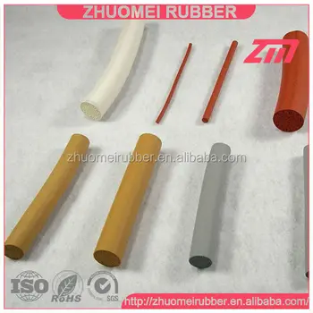 Extruded Soft Silicone Rubber Round Rod - Buy Silicone Rubber Rod ...