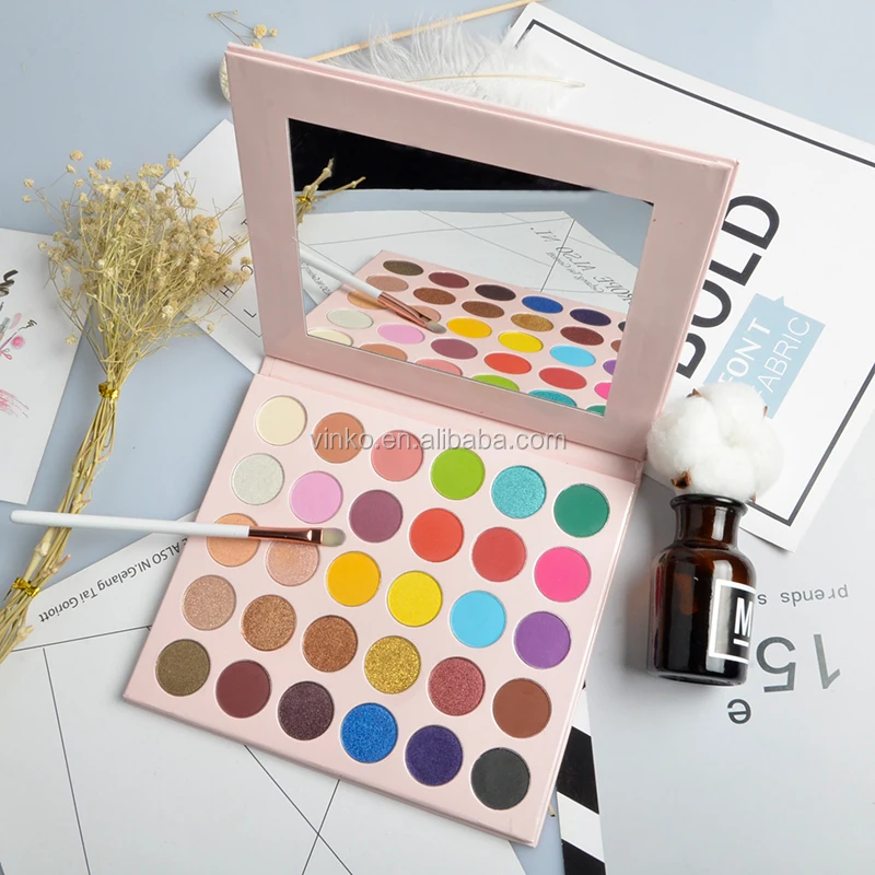 Unbranded Cosmetics Eyeshadow Palette No Logo Shimmer Matte Eyeshadow ...