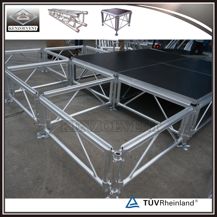 Portable Collapsible Platform Moving Light T-shape Stage For Show - Buy ...